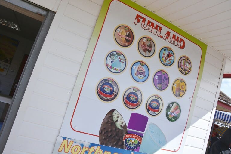 Catering Funland fairground, Wimpy, Hot dogs, Fish & Chips